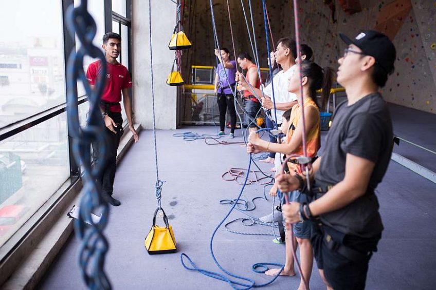 Indoor Rock Climbing Bouldering Getting Started