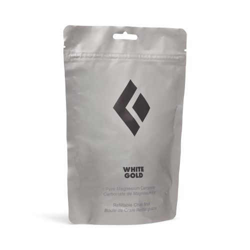 REFILLABLE WHITE GOLD CHALK SHOT – Camp5 Climbing Gym